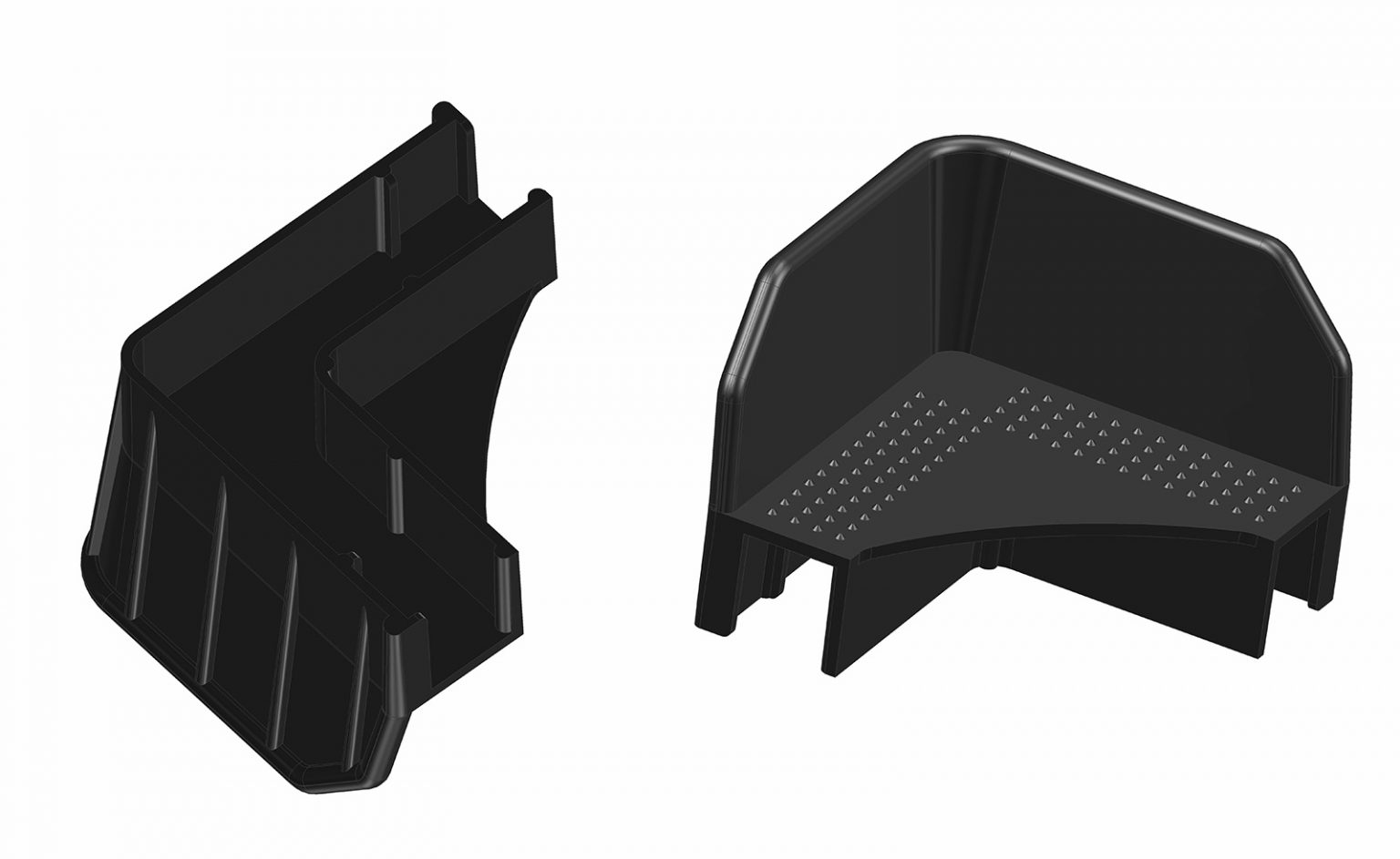 Angolari plastica per lo stoccaggio in sicurezza di paretali/pallet KP ...